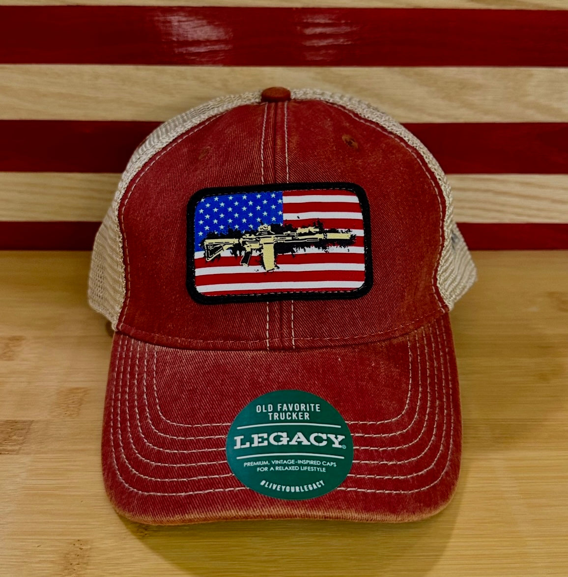 3A American Banger Trucker hat - 3 colors – 3Arrow Apparel